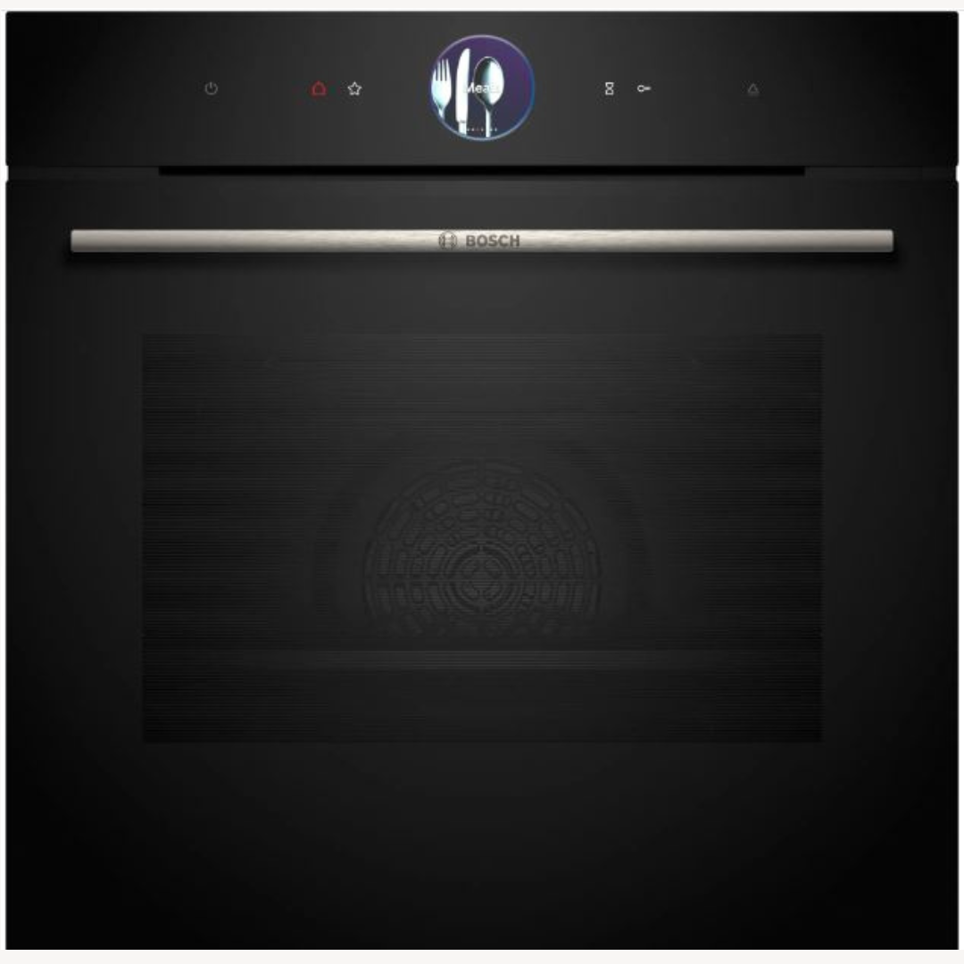 Bosch series 8 HSG7361B1 Built-in Combi steam oven 60cm Black ...