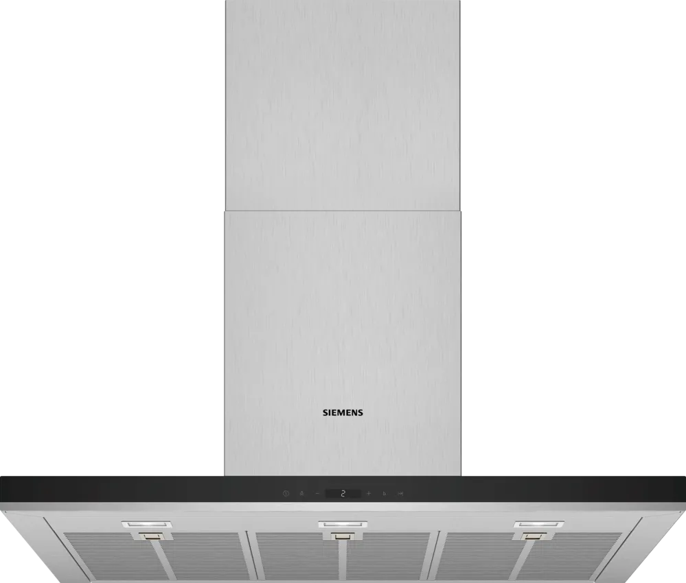 iQ500 wall-mounted cooker hood 90 cm Stainless steel LC97BIP50I ...